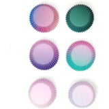 Bakepacker 300ct Pink Blue Gradient Cupcake Liners Food Grade - Walmart.com
