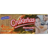 Colombina Crakenas Mantequilla, Butter Flavored Saltine Crackers, 4 ...