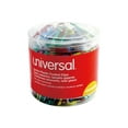 Universal® One Large Plastic-Coated Steel Wire Paper Clips, Jumbo ...