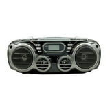 Proscan Bluetooth Stereo Boombox, Portable CD Radio Player, Battery ...