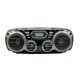 Proscan Bluetooth Portable CD Radio Boombox with AM/FM Radio, Black ...