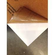ONE- WHITE POLYSTYRENE, .040" Thick 24" x 48" PLASTIC SHEET STYRENE ...