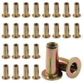 RRFDWQ-25 Pcs Multi-Grip Rivet Nut Kit, 5/16-18 Zinc-Plated Steel Pre ...