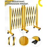 Easily Assembled Metal Expandable Barricade Gate,11FT Folding Safety ...