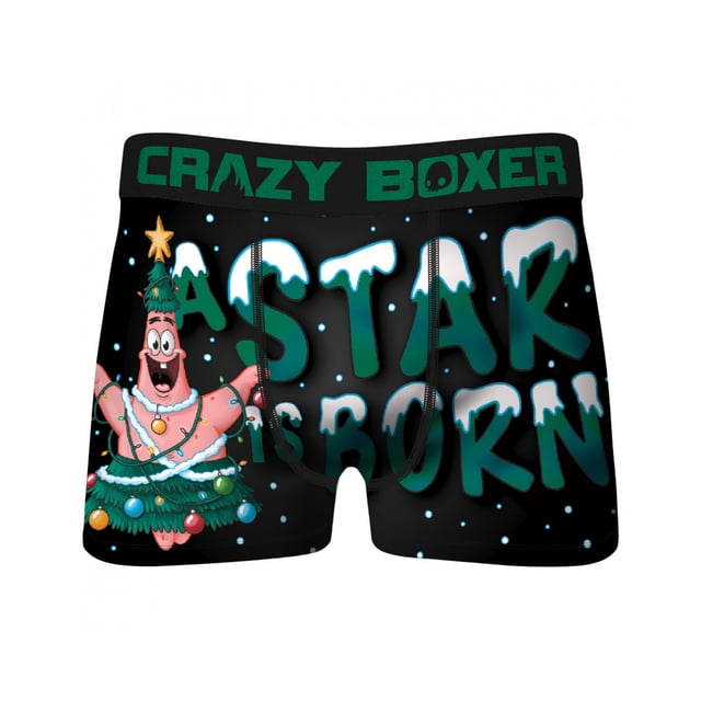 Spongebob Squarepants Patrick a Star is Born Underwear Boxer Briefs ...