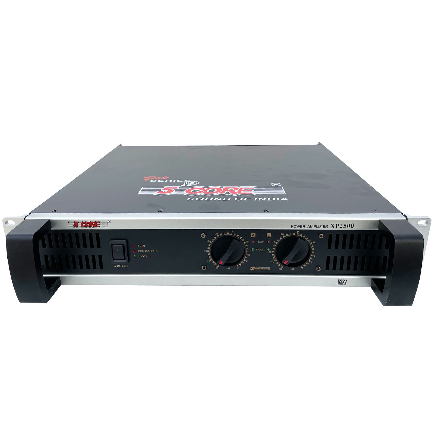 5 Core 2 Channel Professional Power Amplifier-2U 900W 4Ω High Powered ...