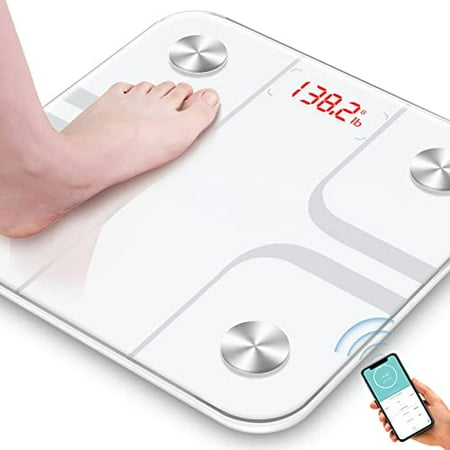 Bluetooth Body Fat Bathroom Scale,Scales Digital Weight,Weight Scale,Body composition Analyzer ...