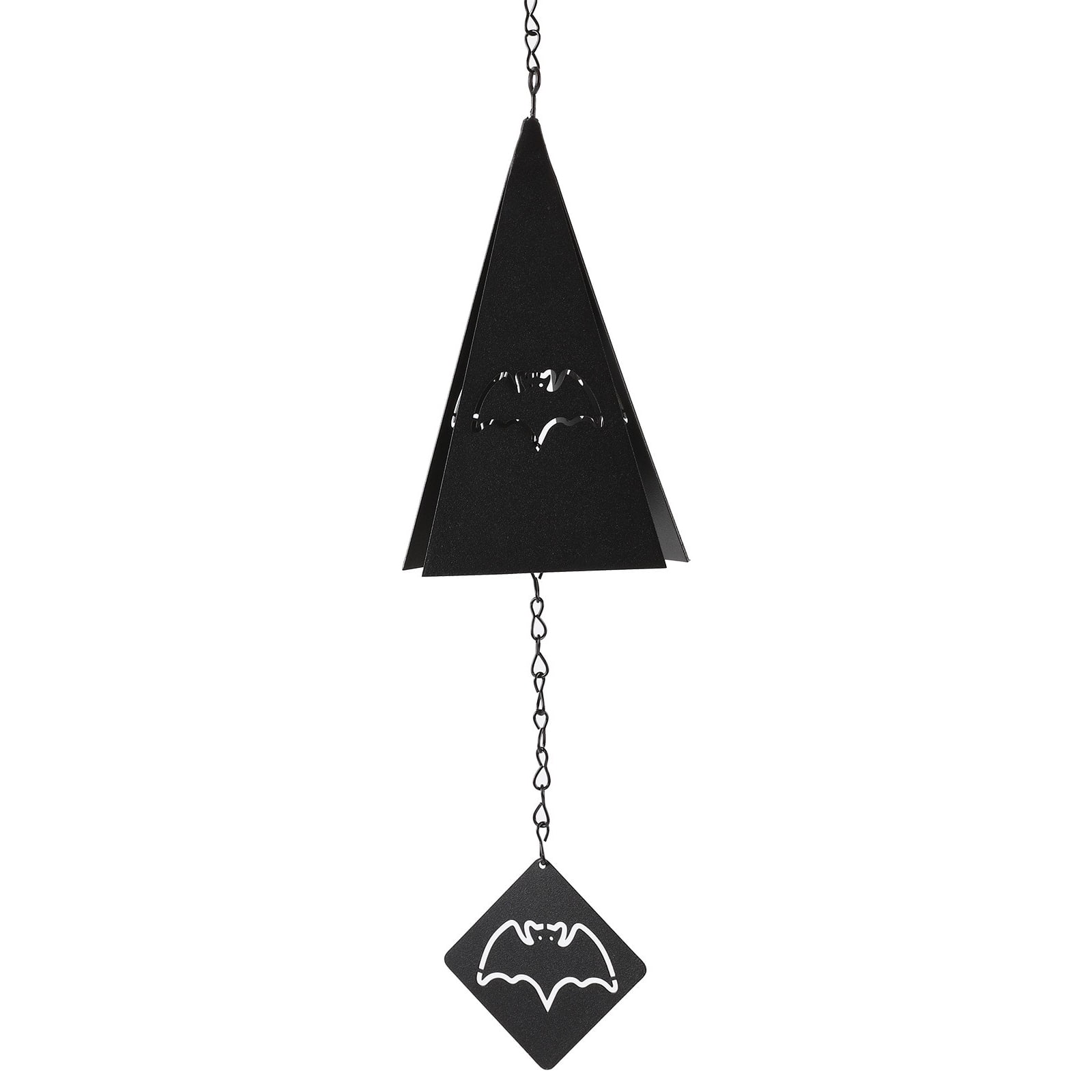 Wind Chime Pendant Creative Halloween Bat Cross Home Decorations Black ...