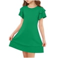 ATOGUTA Dresses for Girls Summer Hawaiian Beach Vacation Party Wedding ...