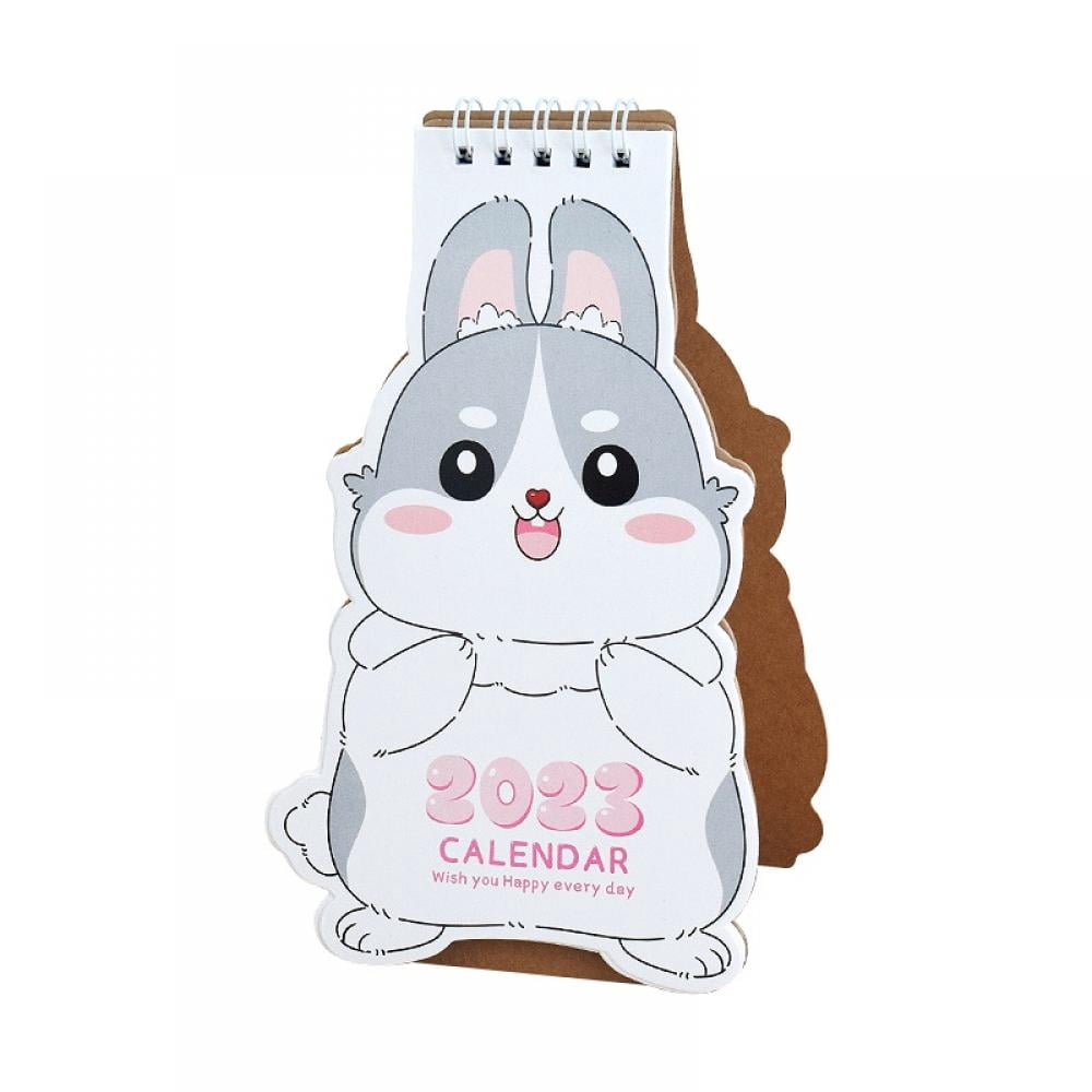 2023 Mini Desk Calendar Small Desktop Calendar Standing Flip Calendar ...