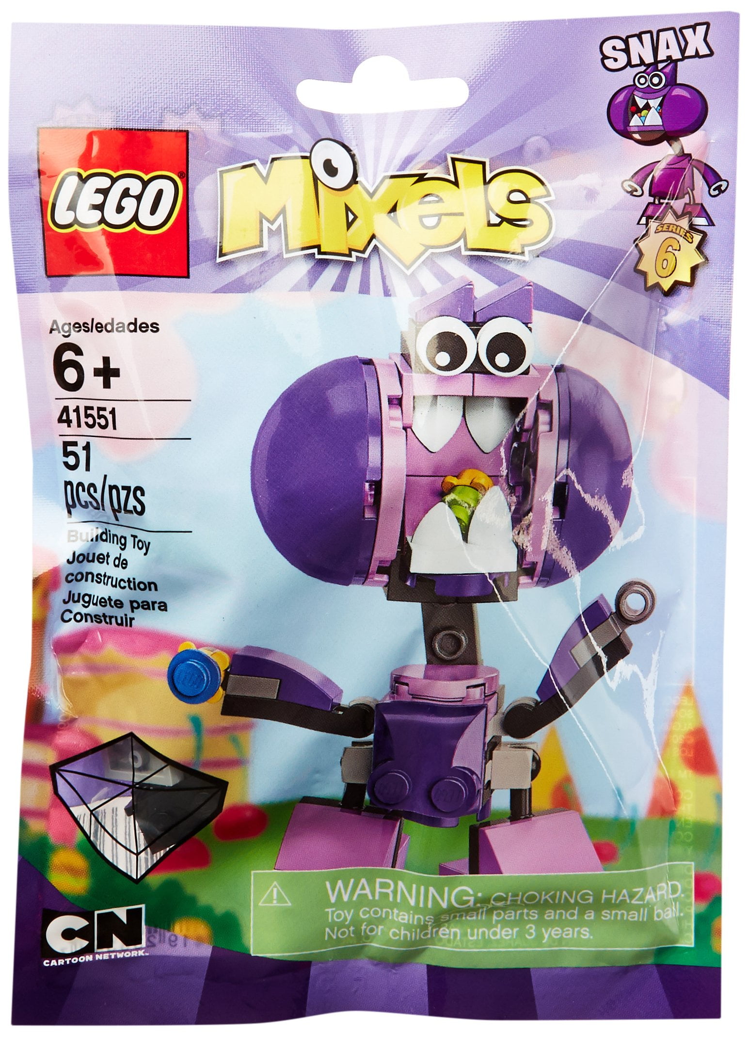 LEGO Mixels Mixel Snax 41551 Building Kit LEGO - | Walmart en línea