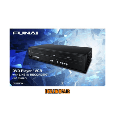 New Funai SV2000 WV805 DVD/ VCR Combo Player - Walmart.com
