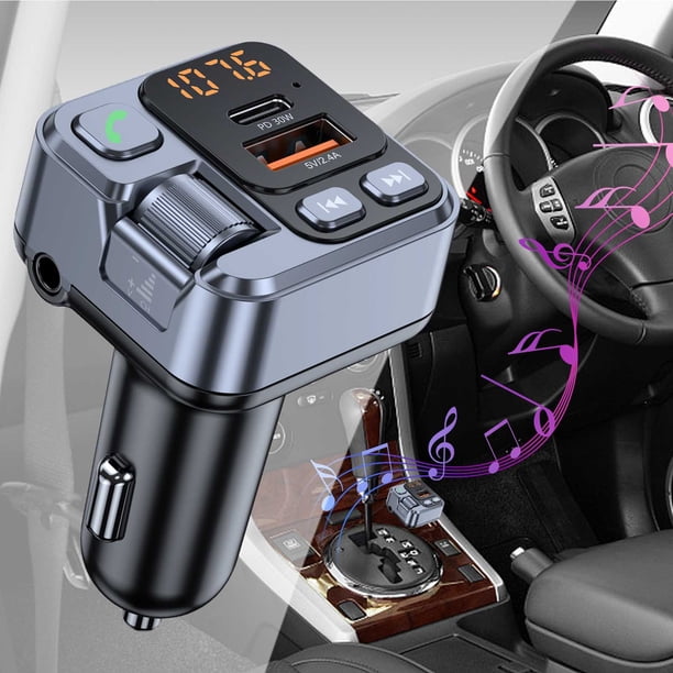 Reproductor de Carga Rápida con Puerto Bluetooth para Coche | Bodega ...