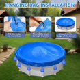 18Feet Round Pool Covers for 15 Ft Above Ground Pools Pool Cover Kits ...