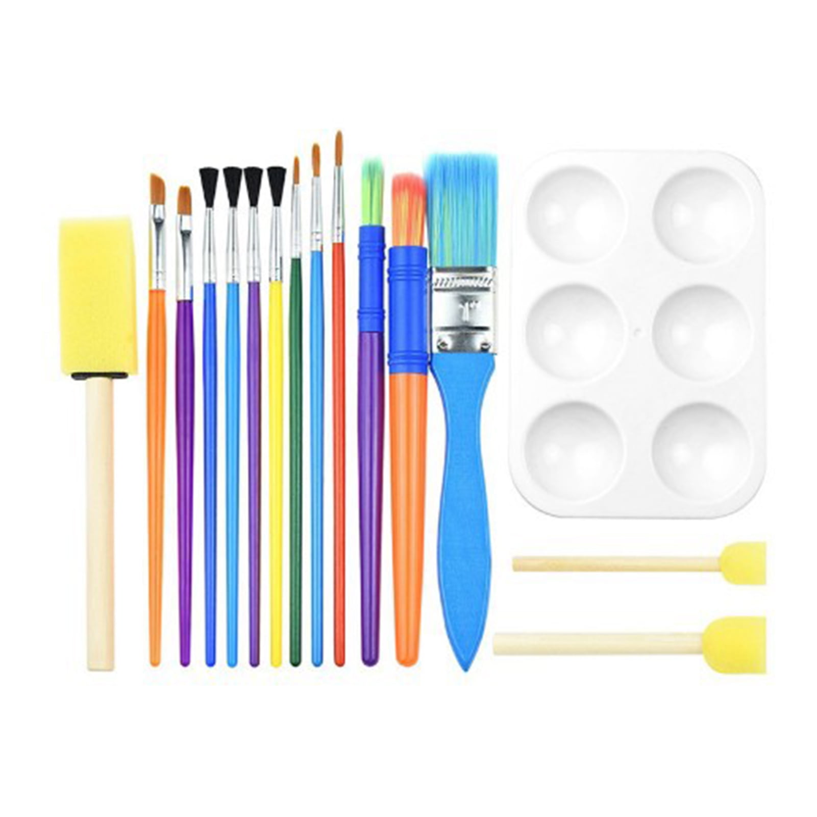 Click here for Tfixol16pcs Children Paintbrushes Washable Paint B... prices