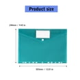 A 4 Clear Document Organizers File Folder with 11 Hole Edges Paper ...