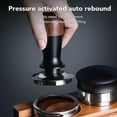BOKYAN Premium Walnut & Stainless Steel Coffee Tamper – 51 mm Spring ...