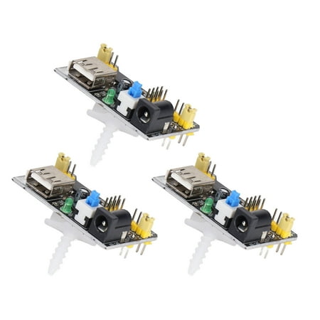 USB Power Supply Module, 3Pcs Breadboard Power Supply Module Voltage ...