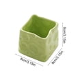 Ceramic Cheese Storage Jar, High-Desktop Organizer for Pens & Cosmetics ...