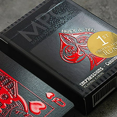 MPc Impressions Playing cards: cardinal Edition - Raised High gloss ...