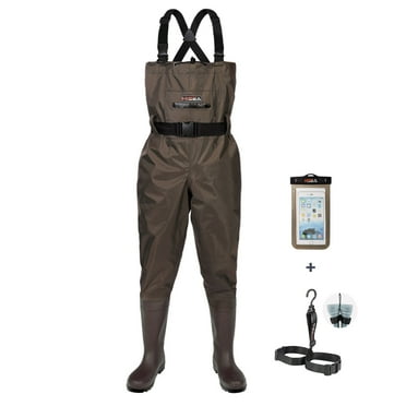 Fishing Chest Waders Fishing Shoes Boot Foot for Men Women Hunting Bootfoot Waterproof Nylon PVC ...