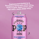 Culture Pop Healthy Gut Fruity Soda - Wild Berries Probiotic, Digestive ...