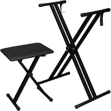 Donner Z-Style Portable Keyboard Stand, Heavy-Duty, For 54, 61, 88 Key ...