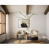 Bouclair Mango Wood Hourglass Side Table - Walmart.ca