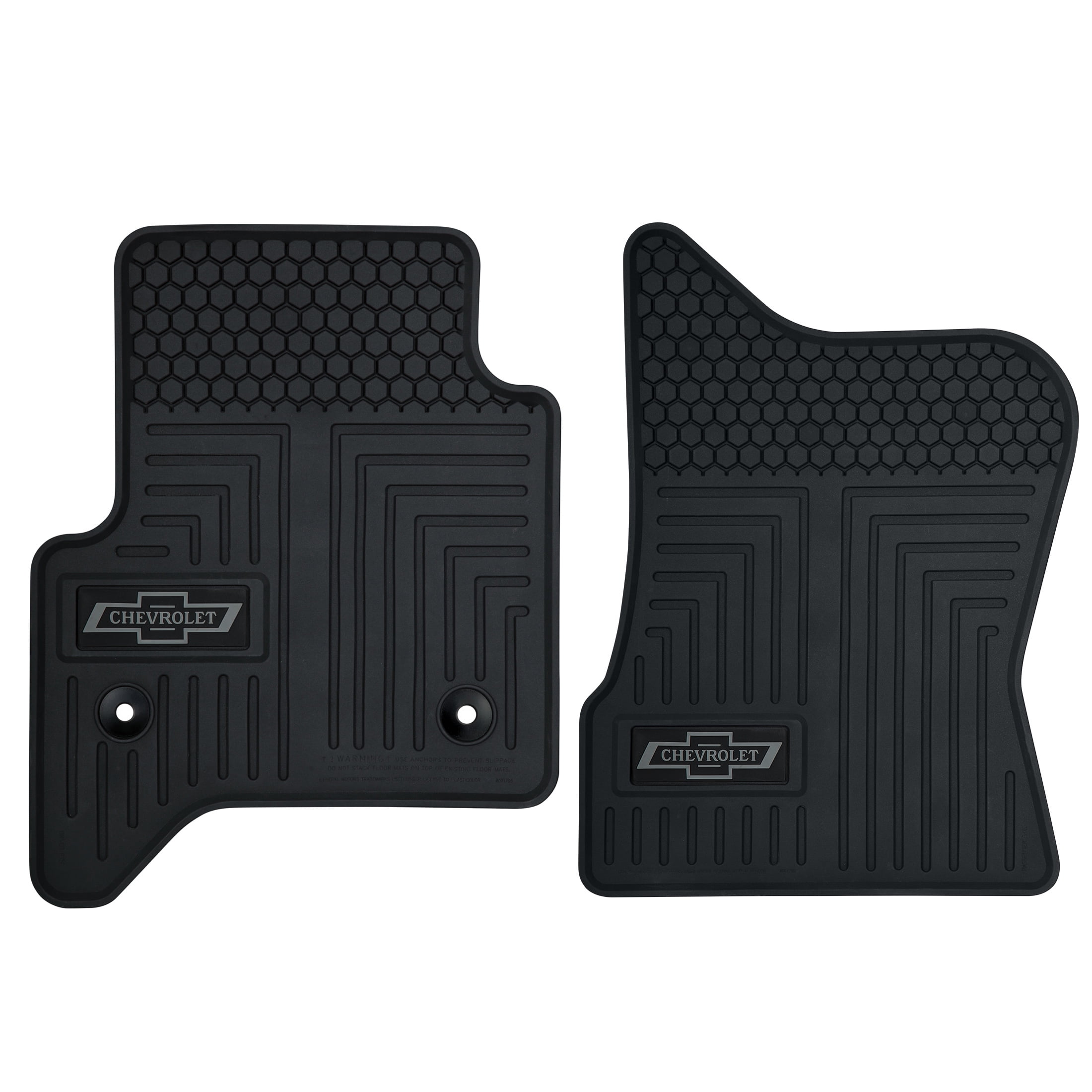 Plasticolor 001795R01 Custom Fit Front Floor Mats Chevrolet Silverado ...