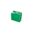 Pendaflex Interior File Folders 1/3 Cut Top Tab Letter Bright Green 100 ...