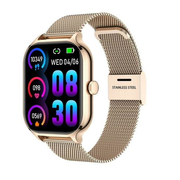 Reloj inteligente con cadena y pantalla grande, deportivo, con ...