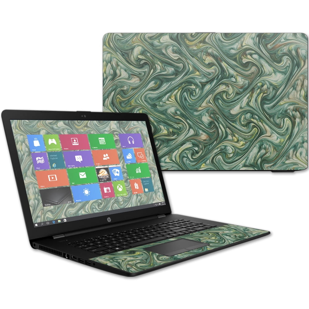 Skin Decal Wrap Compatible With HP 17t Laptop 17.3" (2017) Marble Swirl ...
