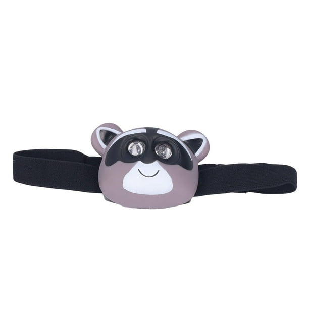 Head Flashlight,Kids Headlamp Raccoon Appearance Animal Headlight Kids ...