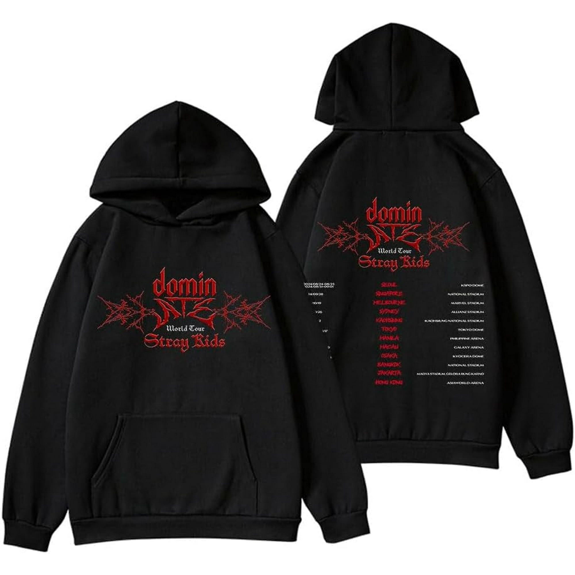Click here for Naikaiku Stray Kids World Tour Dominate 2025 Hoodi... prices