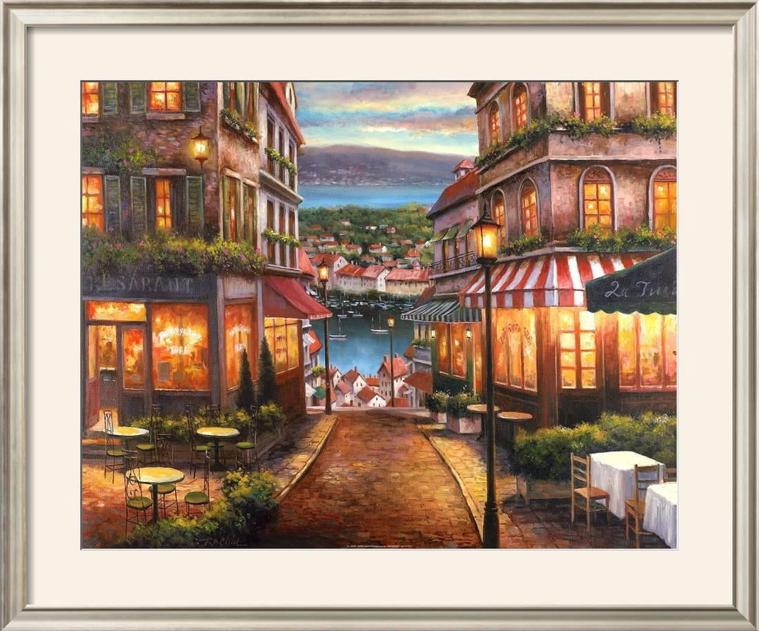 Framed painting by T.C. Chiu - munimoro.gob.pe