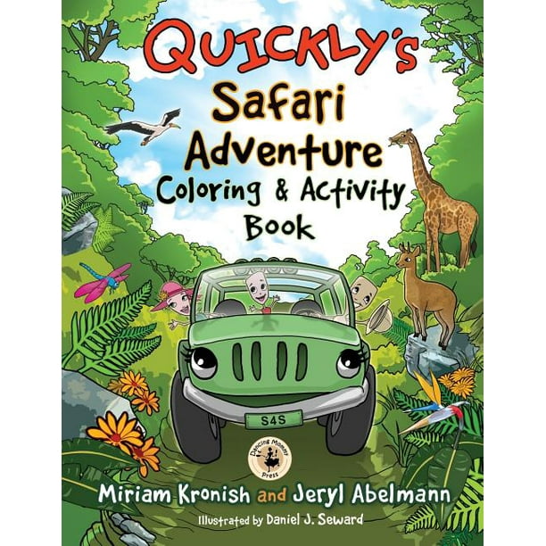 Quickly's Safari Adventure Coloring & Activity Book (Paperback ...