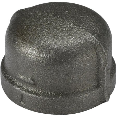 1" Black Iron Cap | Walmart Canada