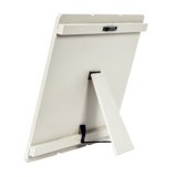 Prinz White Floral Collage Picture Frame, 3 Opening Clip Frame, for 2x3 ...