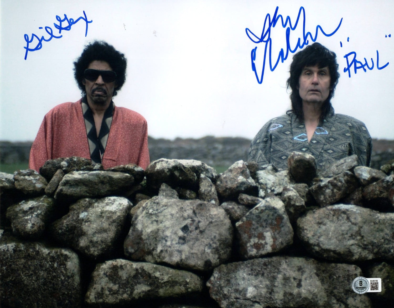 Sky Elobar Gil Gex Signed Autographed 11X14 Photo Ebony & Ivory BAS ...