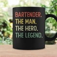 Bartender The Man The Hero The Legend Coffee Mugs - Walmart.com