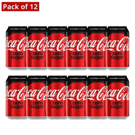 Coca-Cola Zero Sugar, 355 mL- Pack of 12 | Walmart Canada