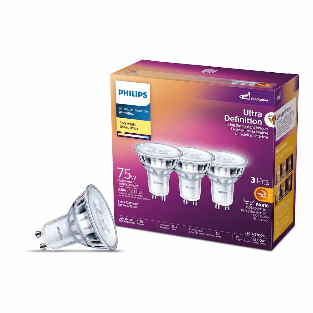 Click here for Philips Ultra Definition 75w Led Gu10 Dimmable Sof... prices