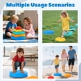 JoyStone Colorful Stepping Stones for Kids, 5 Pcs Durable Non-Slip ...