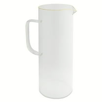 Thyme & Table 60oz Glass Pitcher with Gold Rim - Walmart.com