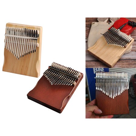 piano, 17 keys thumb piano ,wooden musical relaxing gifts, 17 key ...