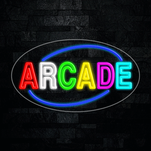 Arcade LED Neon Sign 28"L x 16"H #34570 - Walmart.com