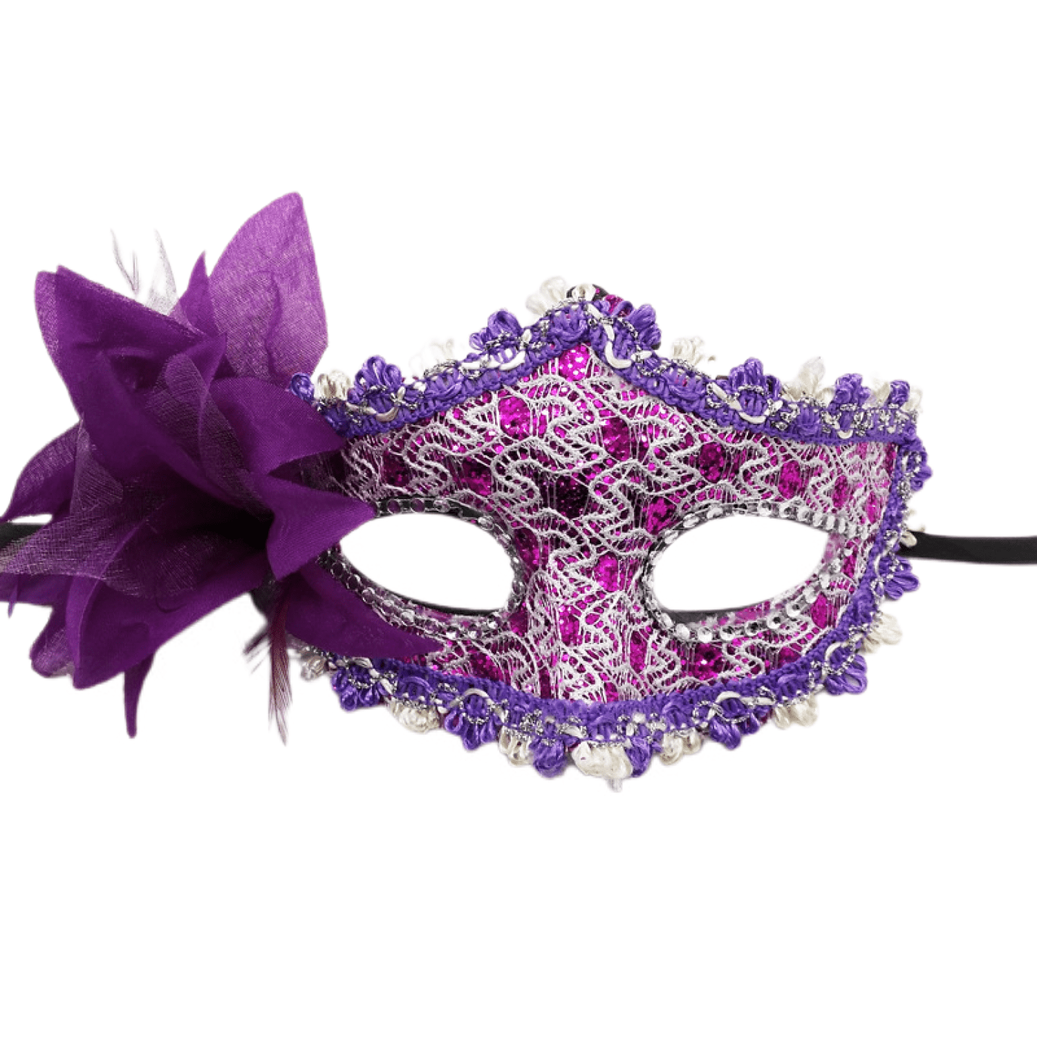 Purple Masquerade Mask Png