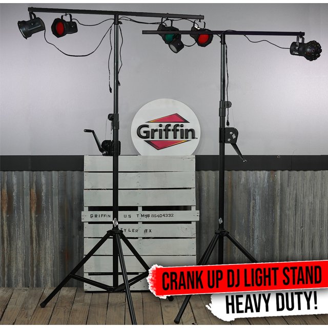 Crank Up Truss Lighting Stands - DJ Stage Light Mount Trussing Speaker ...