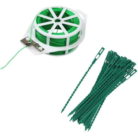 Garden Ties For Plants, Plastic Ties Adjustable Interlock Garden Tree ...