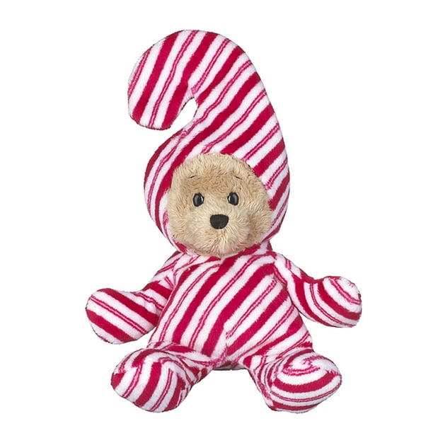 Wee Bears Costumed Teddy Bear: Candy Cane - By Ganz - Walmart.com ...